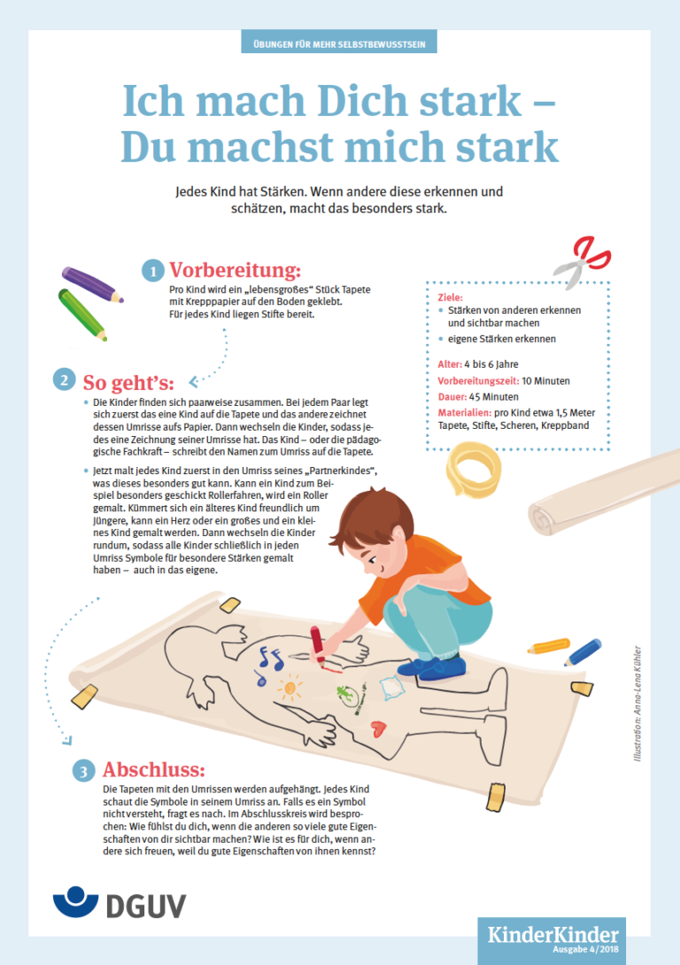 Ich mach Dich stark – Du machst mich stark - KinderKinder